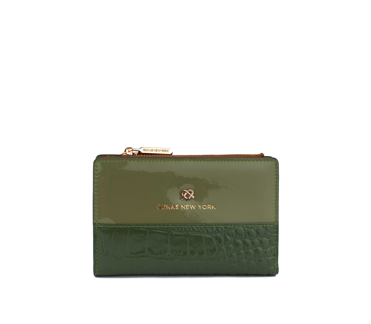 Madison - Green | Vegan Leather Wallets | GUNAS – Gunas New York